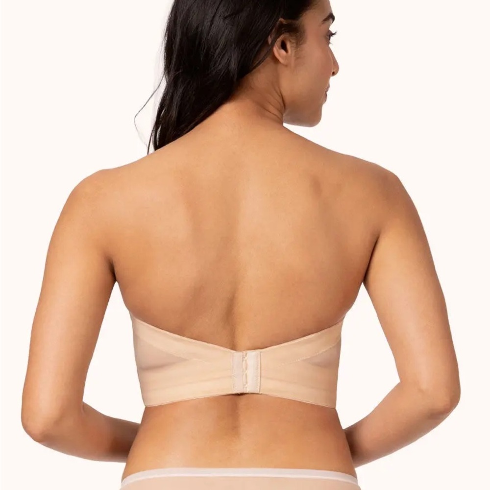 Lively Low Back Strapless Bra Gem